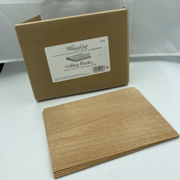 Pampered Chef | Kitchen | Pampered Chef Grilling Planks Wraps Set Of 8 ...